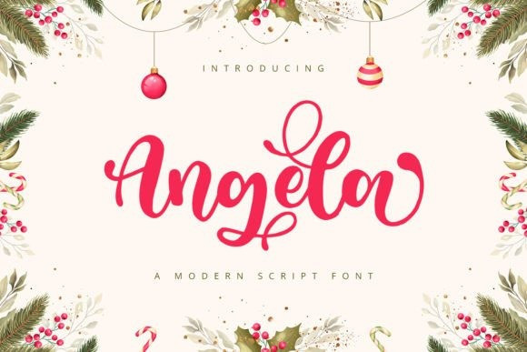 Angela Font - Free Font