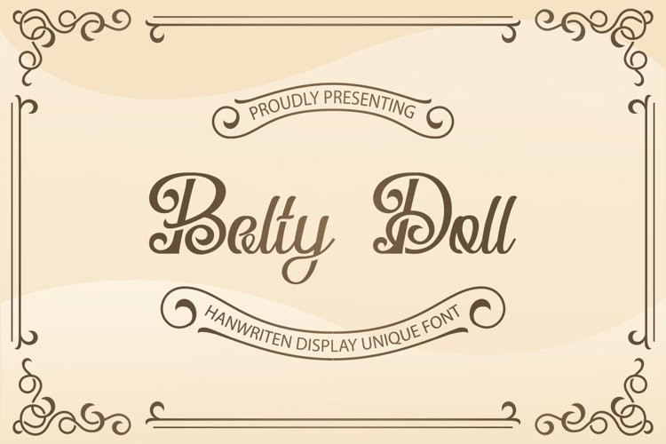 Belty Doll Font - Free Font
