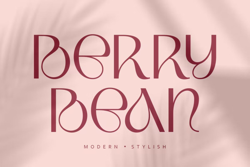 Berry Bean | Modern Stylish - Free Font