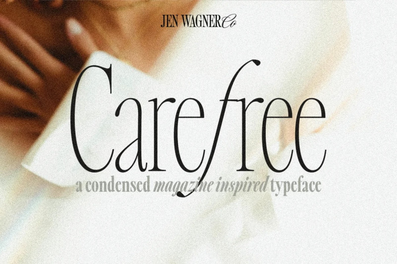 Carefree - A Crisp 16-Font Serif - Free Font
