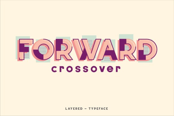 Forward Crossover Font - Free Font