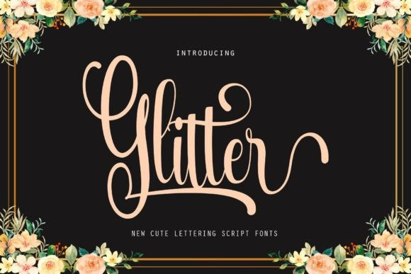 Glitter Font - Free Font