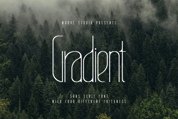 Gradient Font - Free Font