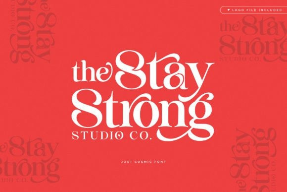 Just Cosmic Font - Free Font