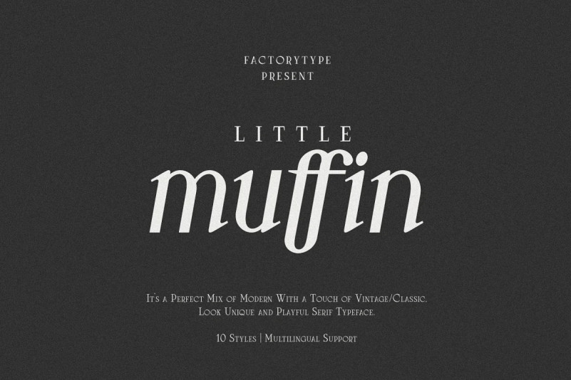 Little Muffin Font Family - Free Font