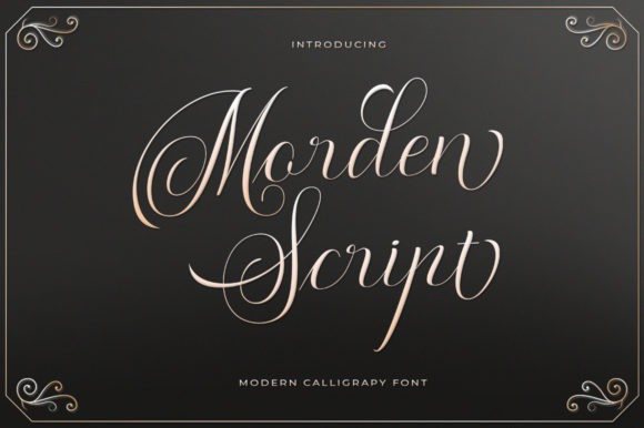 Morden Script Font - Free Font