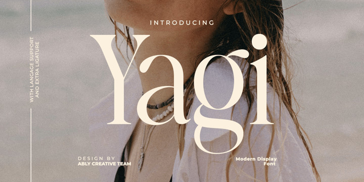 Yagi Font Family - Free Font
