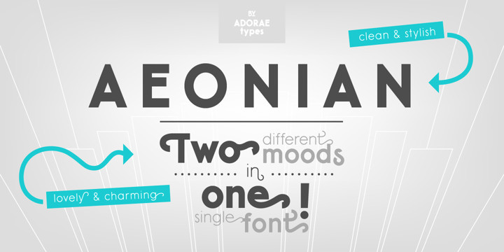 Aeonian Font Family - Free Font