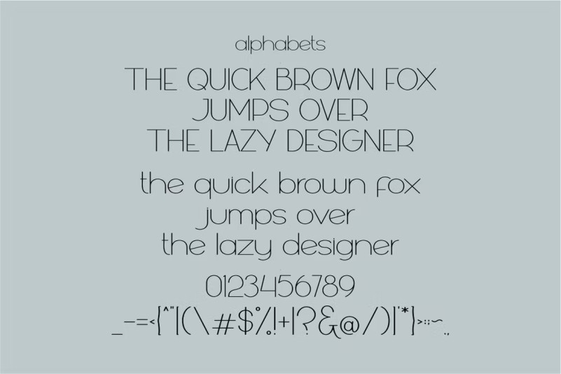 Regho Font - Free Font