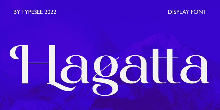 Hagatta Font - Free Font