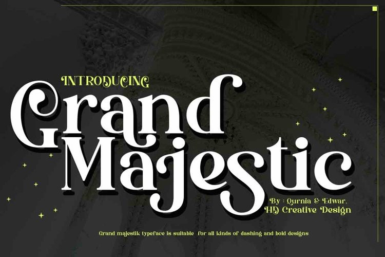 Grand Majestic Font - Free Font