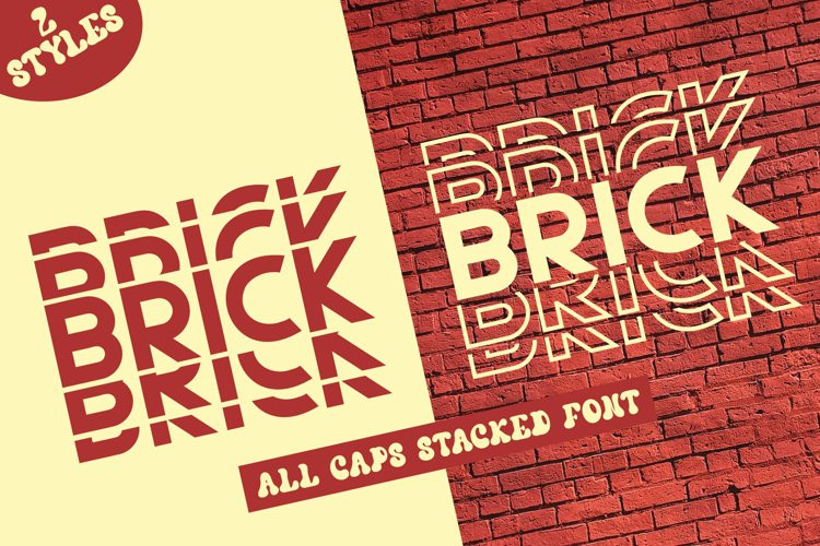 Brick Font - Free Font
