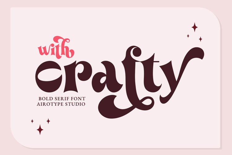 With Crafty Font - Free Font