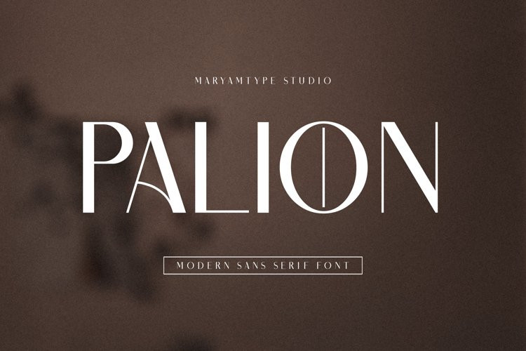 Palion Font - Free Font
