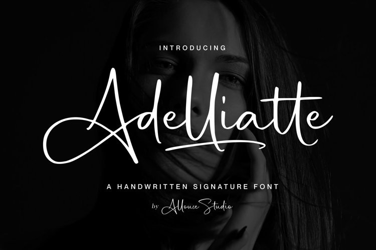 Adelliatte Font - Free Font