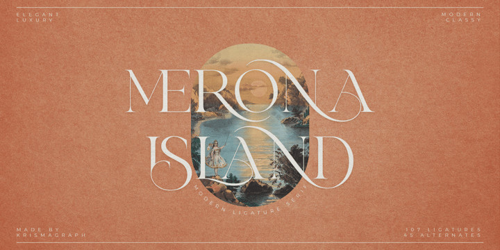 Merona Island Font - Free Font