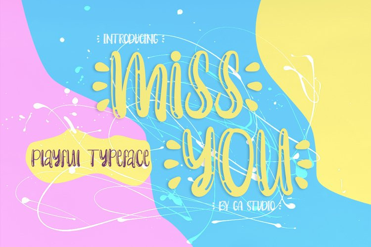 Miss You Font - Free Font
