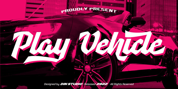 Play Vehicle Font - Free Font