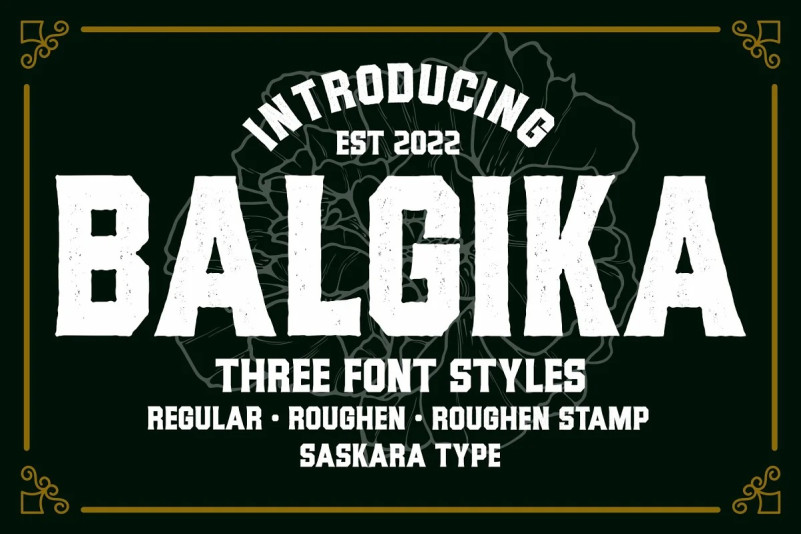 Balgika Font - Free Font