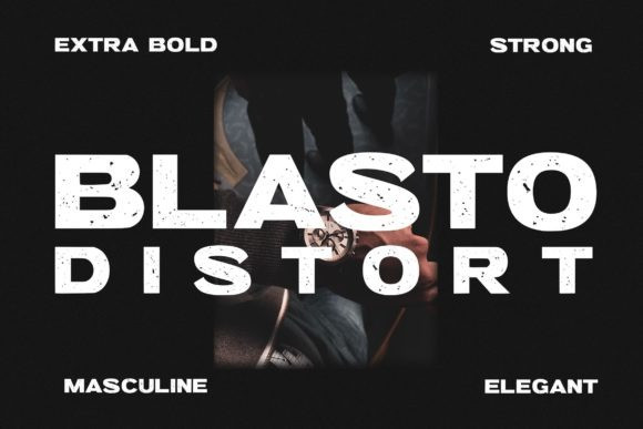 Blasto Distort Font - Free Font