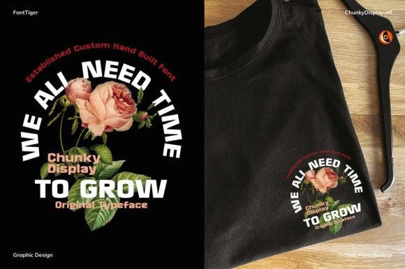 Chunky Display Font - Free Font