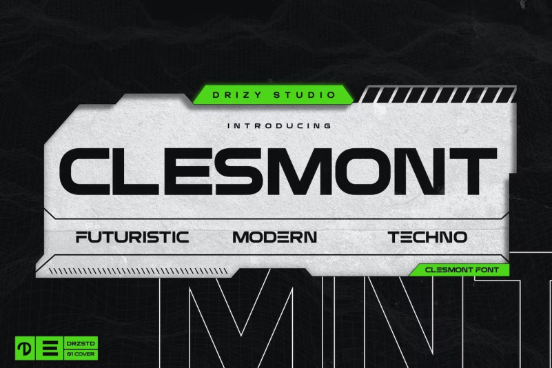 Clesmont - Modern Futuristic Font - Free Font