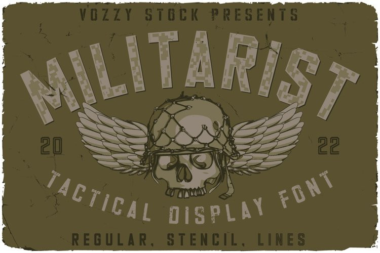 Militarist Font - Free Font