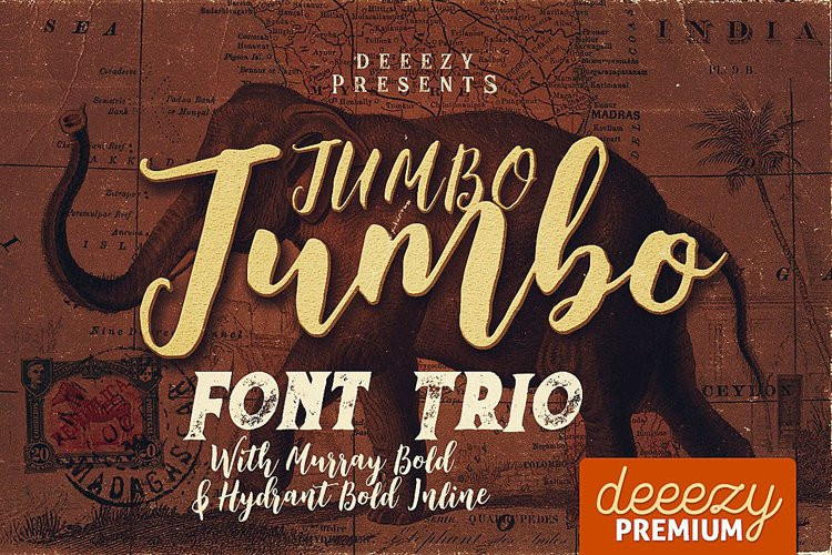 Jumbo Font Family - Free Font