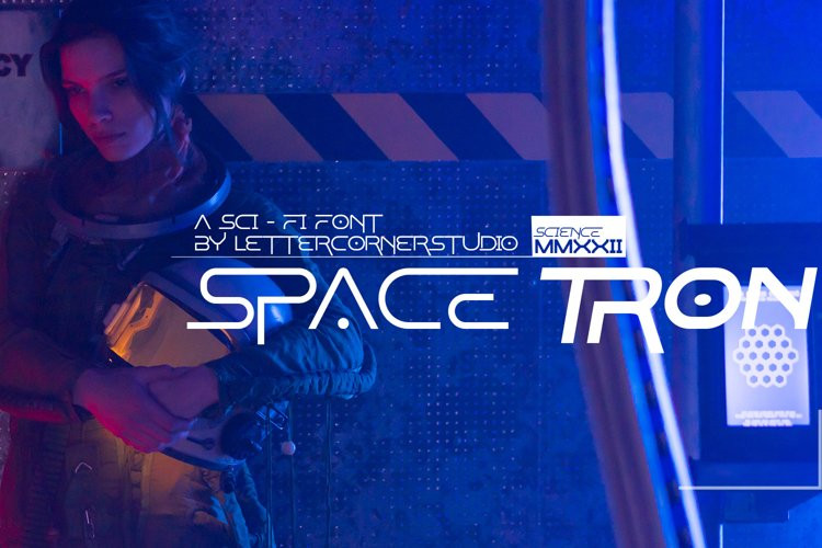Spacetron Font - Free Font