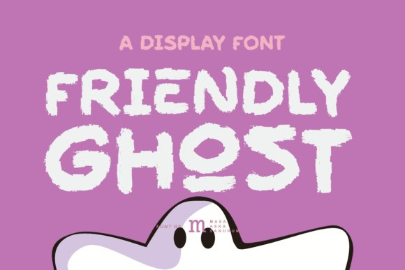 Friendly Ghost Font - Free Font