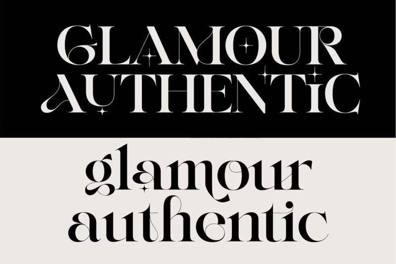 Glamour Authentic - Free Font