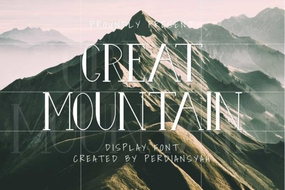 Great Mountain Font - Free Font