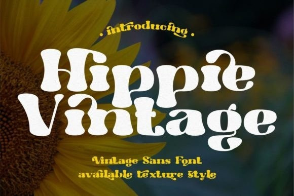 Hippie Vintage Font - Free Font