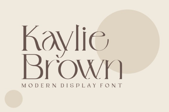 Kaylie Brown Font - Free Font