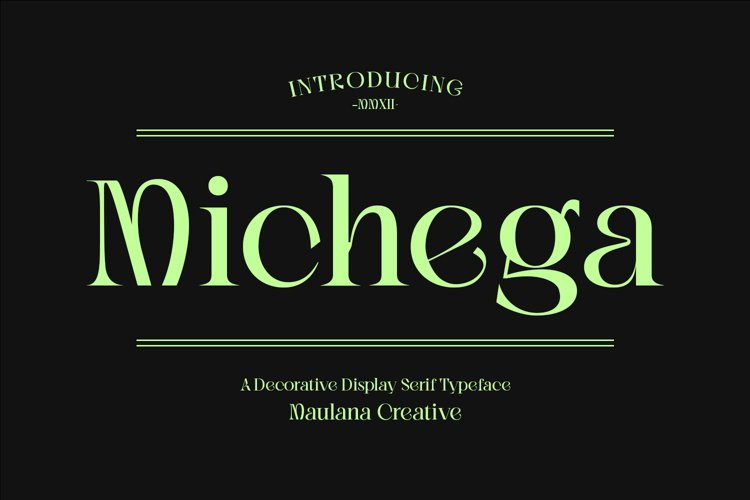 Michega Font - Free Font
