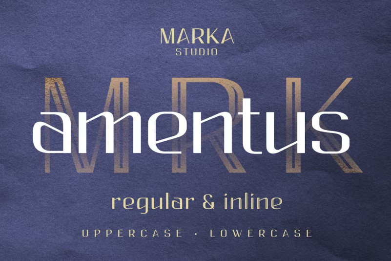 MRK Amentus Elegant Sans-Serif Font - Free Font