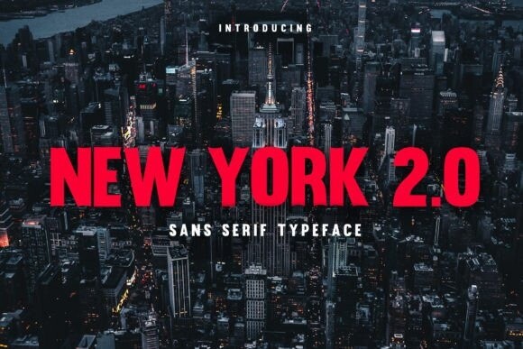 New York 2.0 Font - Free Font