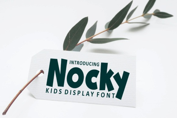 Nocky Font - Free Font