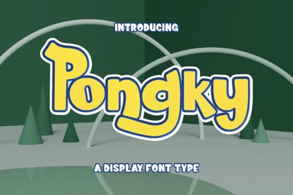 Pongky Font - Free Font