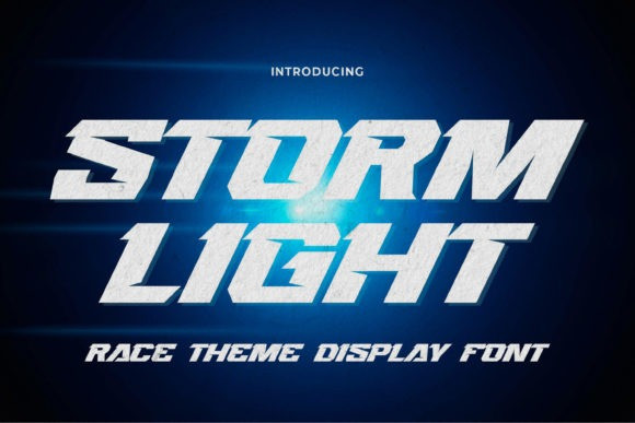 Storm Light Font - Free Font