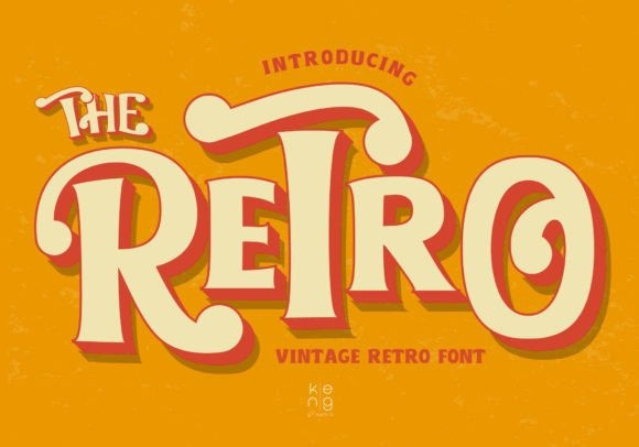 Bright - Modern Retro Typeface - Free Font