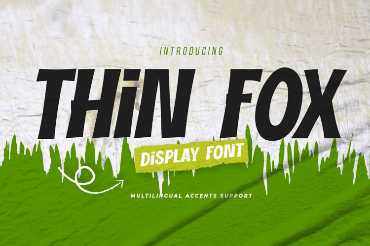 Thin Fox Font - Free Font
