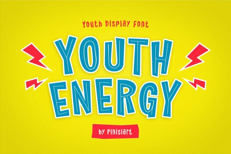 Youth Energy Font - Free Font