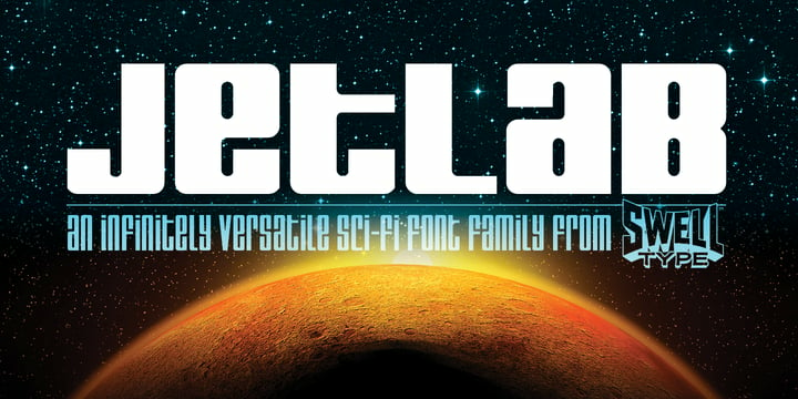 Jetlab Font Family - Free Font