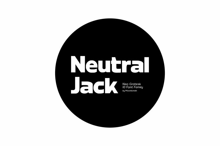 Neutral Jack Font Family - Free Font