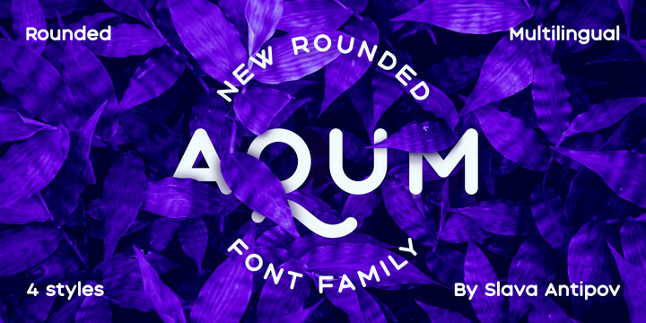 Aqum Two Font Family - Free Font
