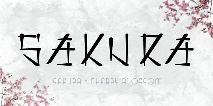 Sakura Font - Free Font