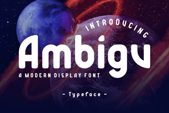 Ambigu Font - Free Font