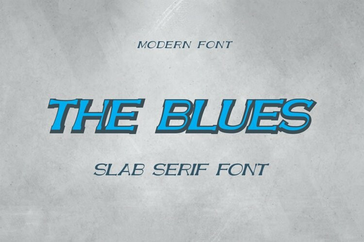 The Blues Font - Free Font