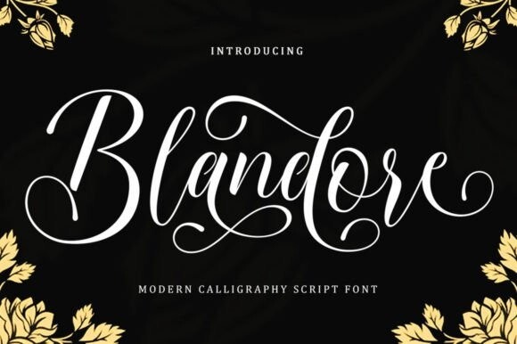 Blandore Font - Free Font